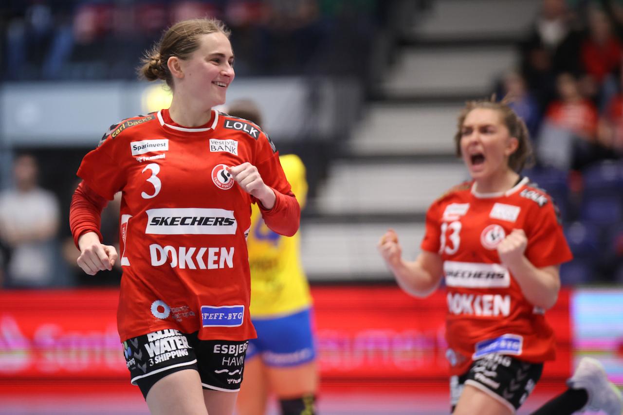 Champions League: Ljubljana - Team Esbjerg i tal